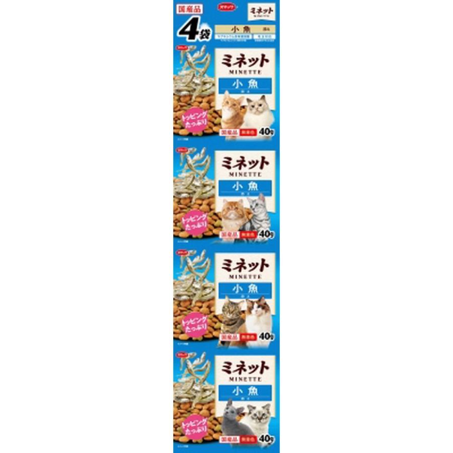スマック ミネット 小魚添え 4連160g×30袋 : ひかりTVショッピングYahoo!店 - 通販 - Yahoo!ショッピング