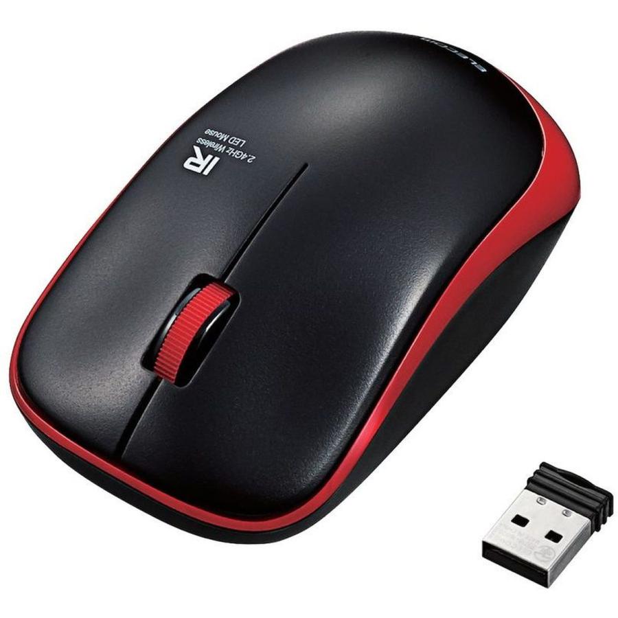 ELECOM（エレコム） IRマウス/ENELO/無線/3ボタン/省電力/レッド M-IR07DRRD : ひかりTVショッピングYahoo!店 - 通販 - Yahoo!ショッピング