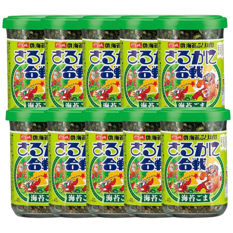 やま磯 さるかに合戦 48g瓶×10(5×2)個入 : Sapla Yahoo!店 - 通販 - Yahoo!ショッピング