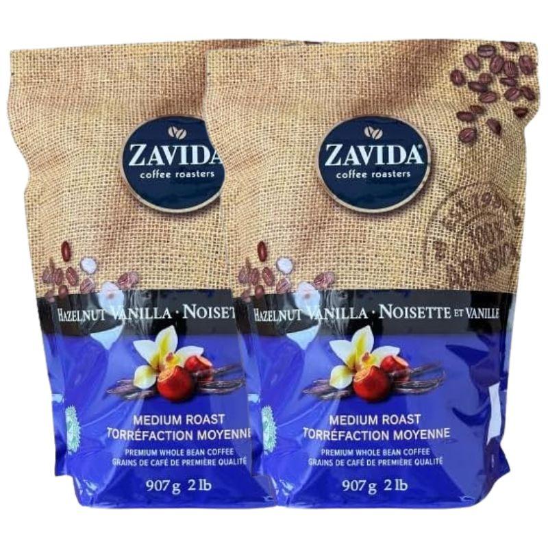 ZAVIDA ザビダ ヘーゼルナッツ バニラホールビーン コーヒー豆 907g×2個 フレーバーコーヒー : Sapla Yahoo!店 - 通販 - Yahoo!ショッピング