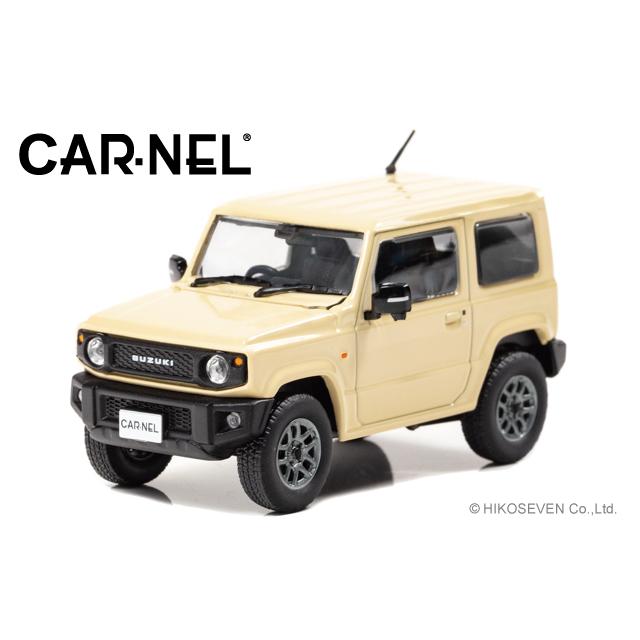 CARNEL 1/43 スズキ ジムニー XC (JB64W) 2018 Chiffon Ivory Metallic / オプショングリル *限定300台 : cn431804 : ヒコ ...