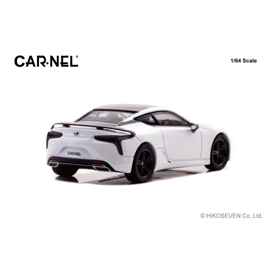 CARNEL 1/64 レクサス LC500 “AVIATION” 2021 White Nova Glass Flake 限定999台 ...