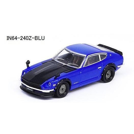 INNO 1/64 Nissan フェアレディ Z (S30) ブルー with carbon Hood : ヒコセブン Yahoo!店 - 通販 - Yahoo!ショッピング