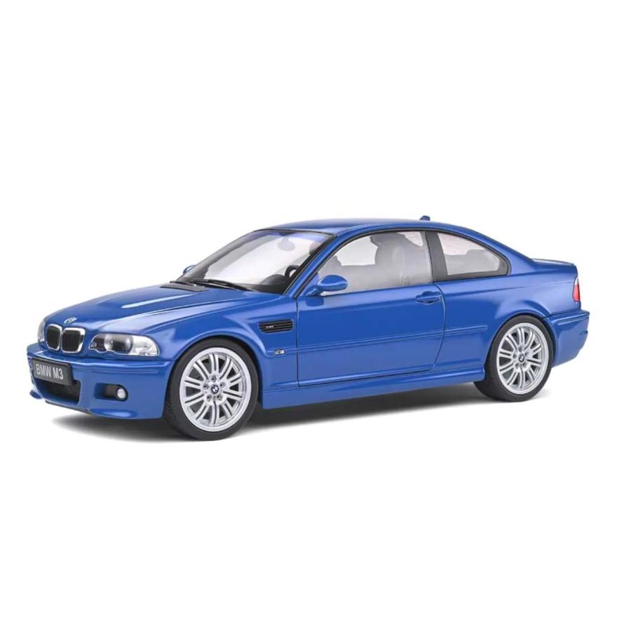 SOLIDO 1/18 BMW E46 M3 クーペ 2000 (ブルー) : s1806502 : ヒコセブン Yahoo!店 - 通販 - Yahoo!ショッピング