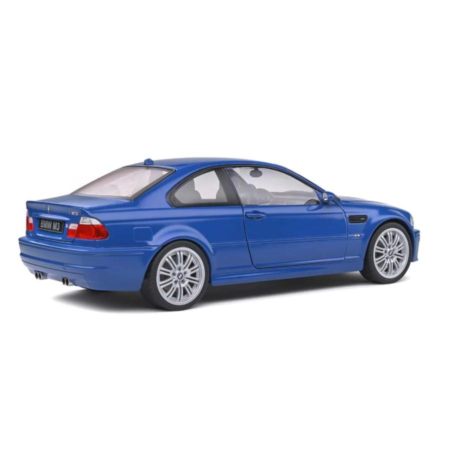 SOLIDO 1/18 BMW E46 M3 クーペ 2000 (ブルー) : s1806502 : ヒコセブン Yahoo!店 - 通販 - Yahoo!ショッピング