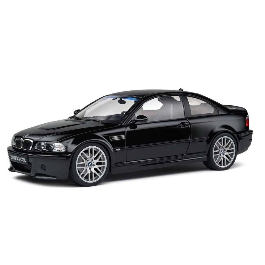 SOLIDO 1/18 BMW E46 M3 CSL 2003 ブラック : ヒコセブン Yahoo!店 - 通販 - Yahoo!ショッピング