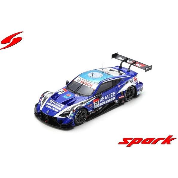 Spark 1/43 REALIZE CORPORATION ADVAN Z No.24 KONDO RACING GT500 SUPER GT 2022 Daiki Sasaki ...