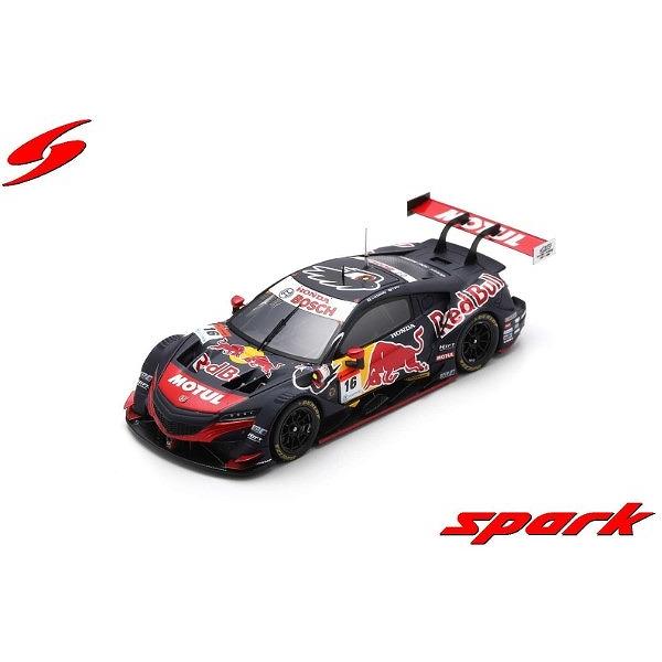 Spark 1/43 Red Bull MOTUL MUGEN NSX-GT No.16 TEAM GT500 SUPER GT 2021 Ukyo Sasahara - Toshiki ...