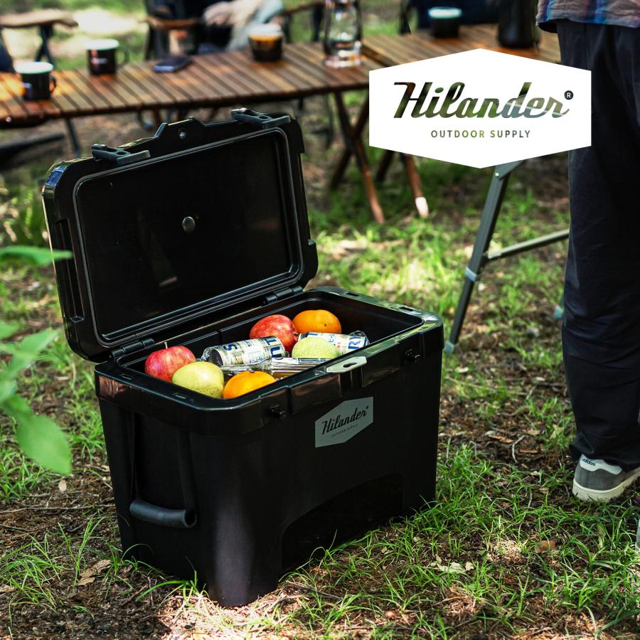 Hilander キャンプクーラー ハイランダー ハイランドクーラーボックス 35L クーラーBOX ハード 1年保証 ダークグレー : Hilander公式ストア ヤフーショッピング店 ...