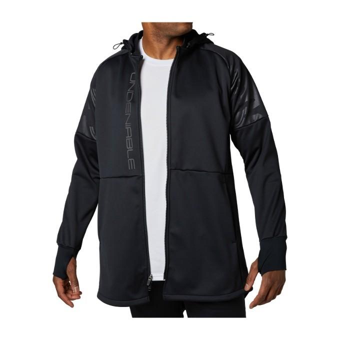 アンダーアーマー 野球 フリース パーカー メンズ UA Undeniable ロングJK 1346885 001 UNDER ARMOUR ...