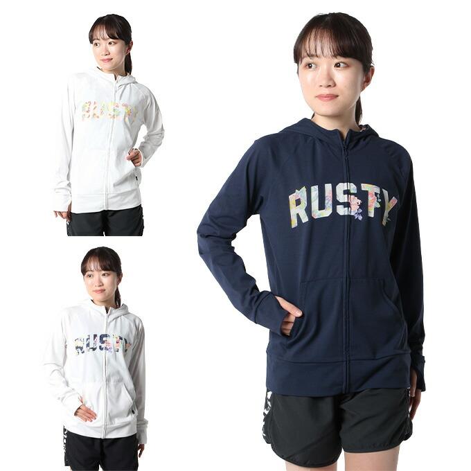 ラスティ RUSTY ラッシュガード 長袖 レディース L/S UVパーカー 924463 : 沖縄 ヒマラヤ Yahoo!店 - 通販 - Yahoo!ショッピング
