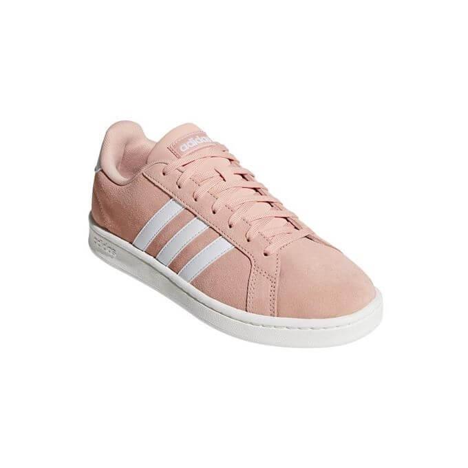 adidas（アディダス） レディース スニーカー GRANDCOURT SUE W F36498 グランドコート スウェード カジュアル ...