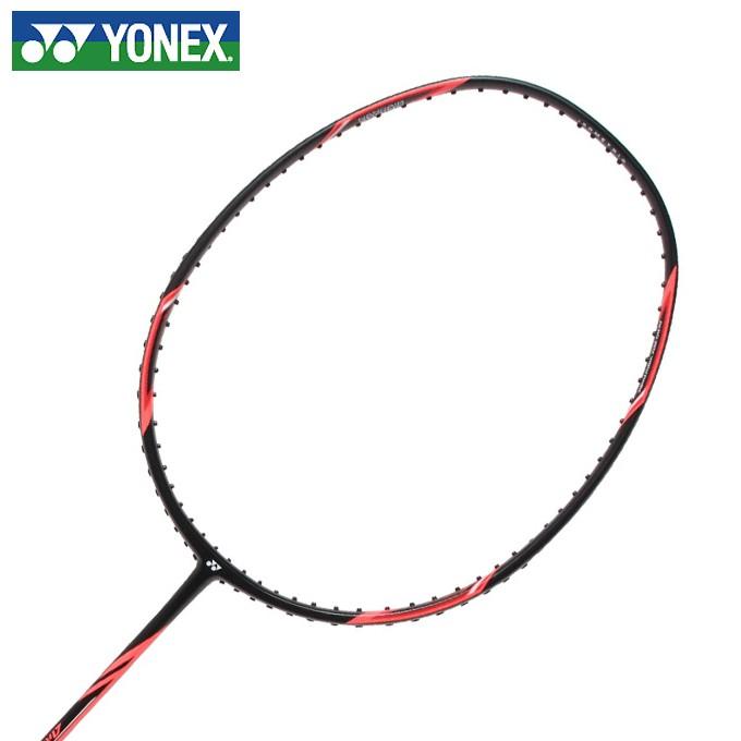 ヨネックス(YONEX) ガット張り上げ済み アークセイバーUPLUS21 (ARC SABER UPLUS 21) ARCUP21HG-187 ブラック/レッド 2020年モデル ...