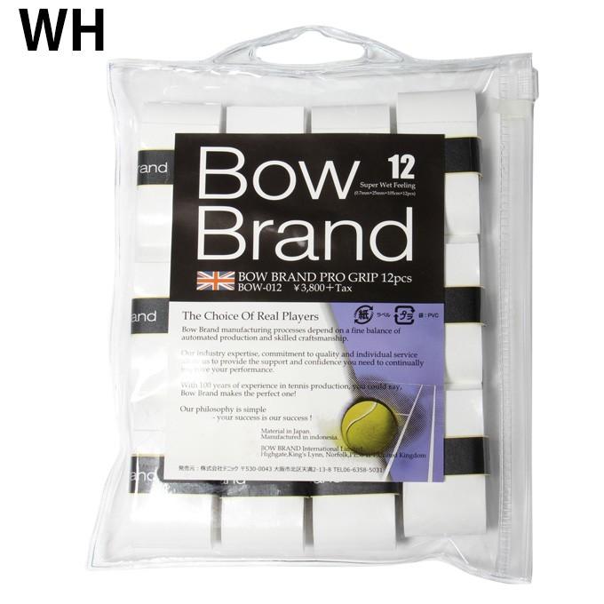 ボウ テニス バドミントン グリップテープ ウェットタイプ 12本入り スーパーウエット プログリップ BOW012 BOW : ヒマラヤ Yahoo!店 - 通販 - Yahoo!ショッピング