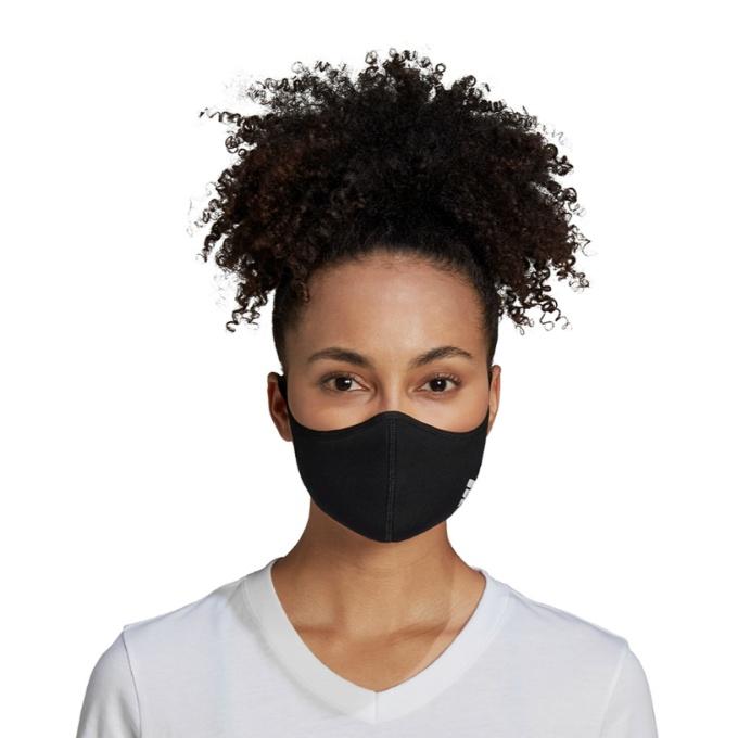 adidas アディダス ランニング フェイスマスク 3枚組（M/L） 洗える 大人用 メンズ レディース Face cover Adult ...