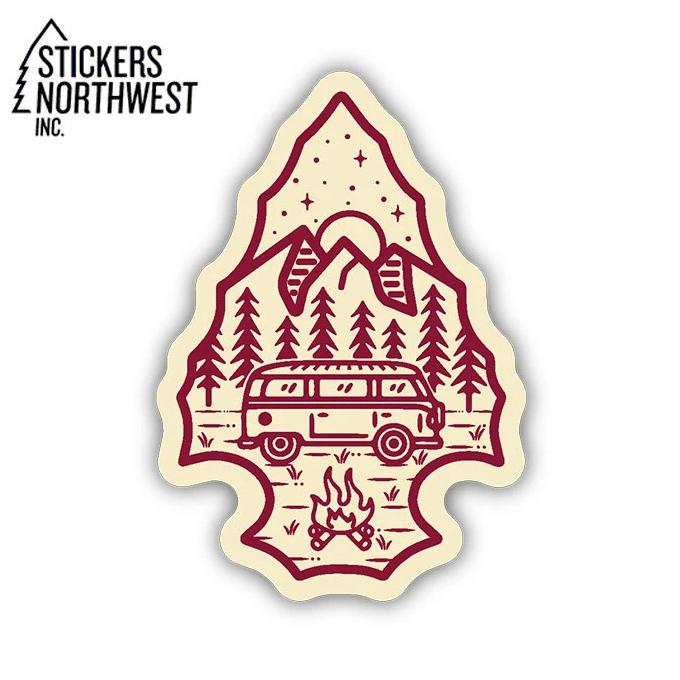 ブランド登録なし ステッカーズノースウエスト STICKERS NORTHWEST ステッカー ARROWHEAD BUS 0310-LSTK : ヒマラヤ Yahoo!店 - 通販 ...