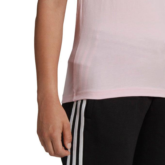 adidas アディダス Tシャツ 半袖 レディース エッセンシャルズ ロゴ 半袖Tシャツ Essentials Logo Tee ...