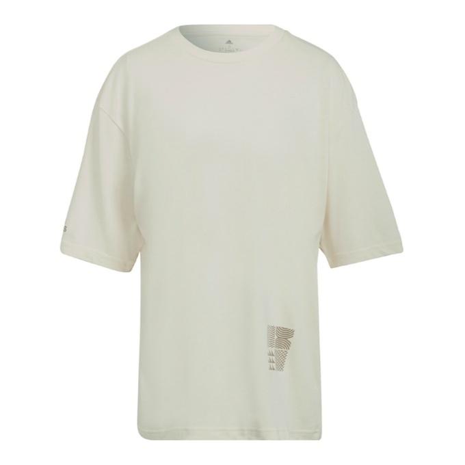 adidas アディダス Tシャツ 半袖 レディース ヨガ エレメンツ AEROREADY グラフィック 半袖Tシャツ HA4084 ...