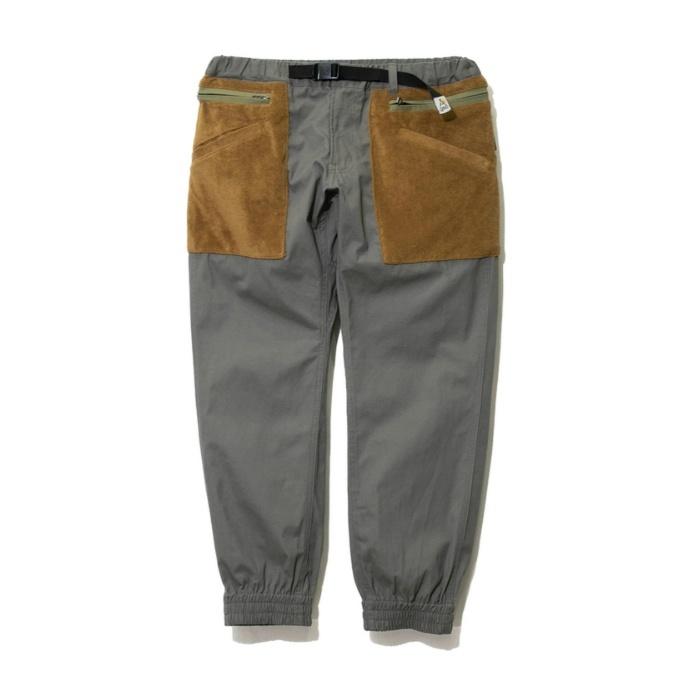 go slow caravan ゴースローキャラバン Go Slow Caravan ロングパンツ メンズ CANVASxPILExNYLON ...