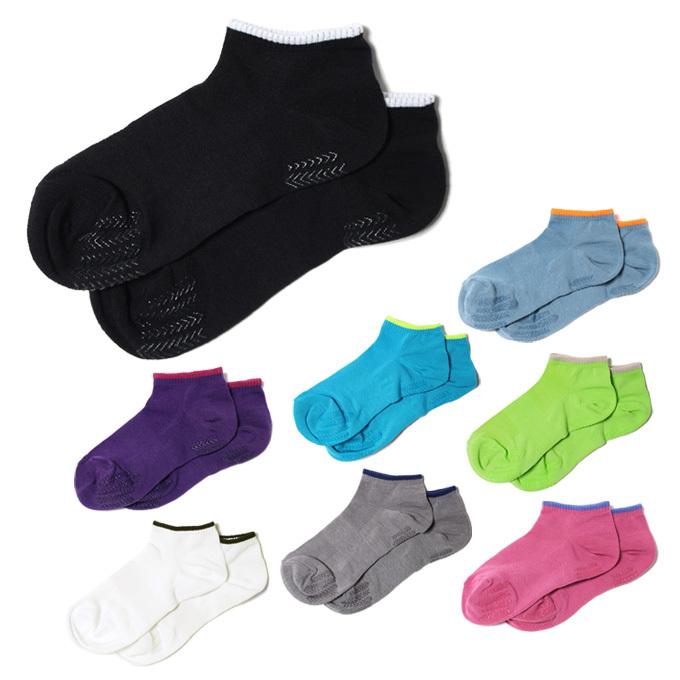 VISION QUEST（ビジョンクエスト） アンクルソックス メンズ レディース RUNグリップソックス VQ560502L01 ...