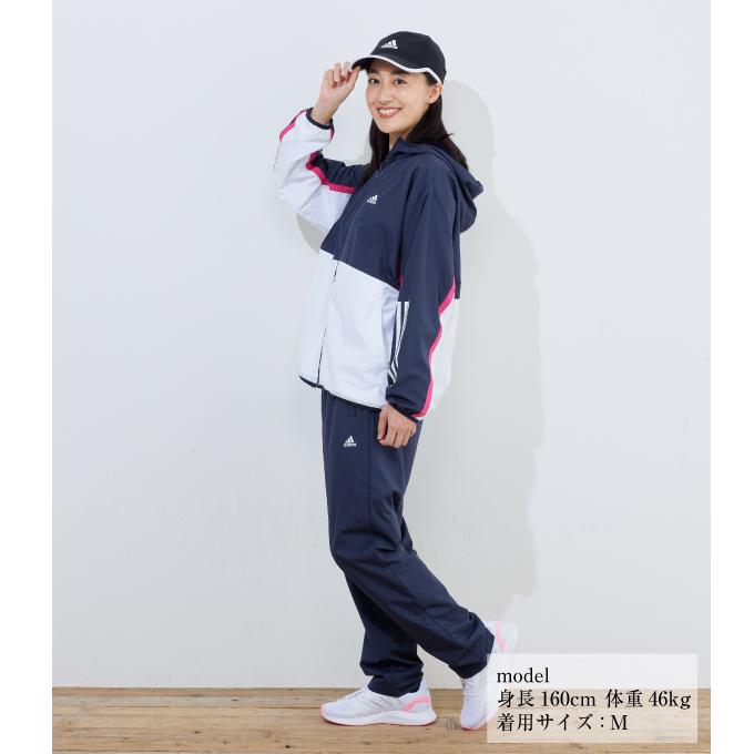 adidas（アディダス） ウインドブレーカー パンツ レディース カラーブロック ウインドパンツ Colorblock Wind Pants ...