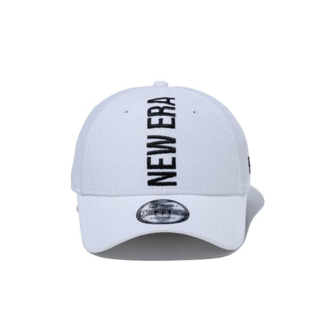 NEW ERA ニューエラ ゴルフ キャップ メンズ 9FORTY Vertical Logo バーチカルロゴ ホワイト 13327928 ...