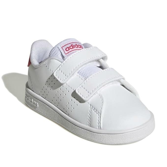 adidas（アディダス） ジュニアスニーカー アドバンコート ライフスタイル 面ファスナー Advantage Lifestyle ...