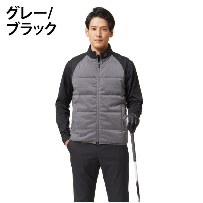 FootJoy フットジョイ ゴルフウェア ベスト メンズ ハイブリッド中綿ベスト FJ-F22-O05 : ヒマラヤ Yahoo!店 - 通販 - Yahoo!ショッピング