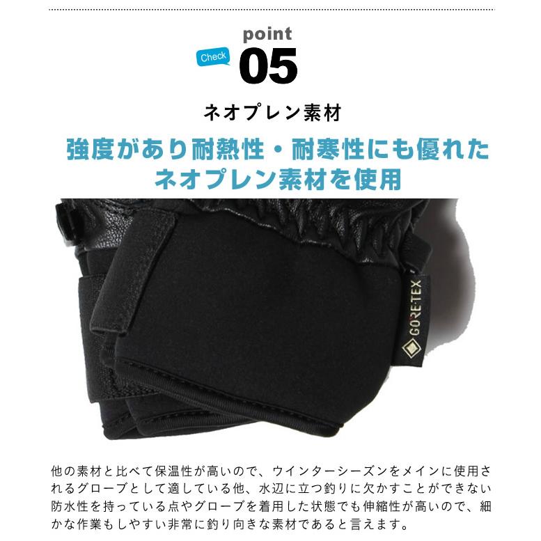 スキーグローブ スノーボードグローブ メンズ レディース ゴアテックス 防水 防風 スキー スノボ GORE-TEX SKI GLOVE 3SL130201-01 エスエルキュー SLQ ...