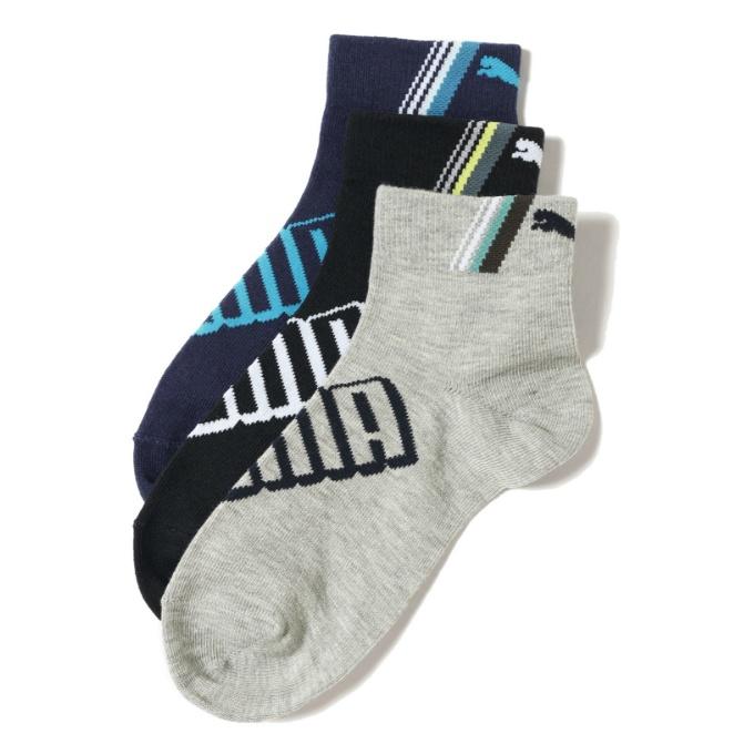 PUMA プーマ アンクルソックス ジュニア 3Pショートソックス 4293-005-01 : ヒマラヤ Yahoo!店 - 通販 - Yahoo!ショッピング