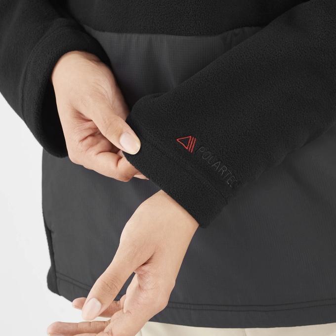 サロモン フリース メンズ レディース OUTLIFE POLARTEC HALF ZIP LC1954700 salomon : 0000001080717 : ヒマラヤ Yahoo!店 ...