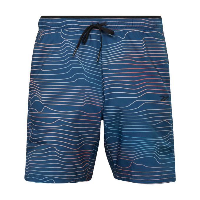 Reebok リーボック ハーフパンツ メンズ オールオーバー プリント スピード ショーツ 2.0 Allover Print Speed ...