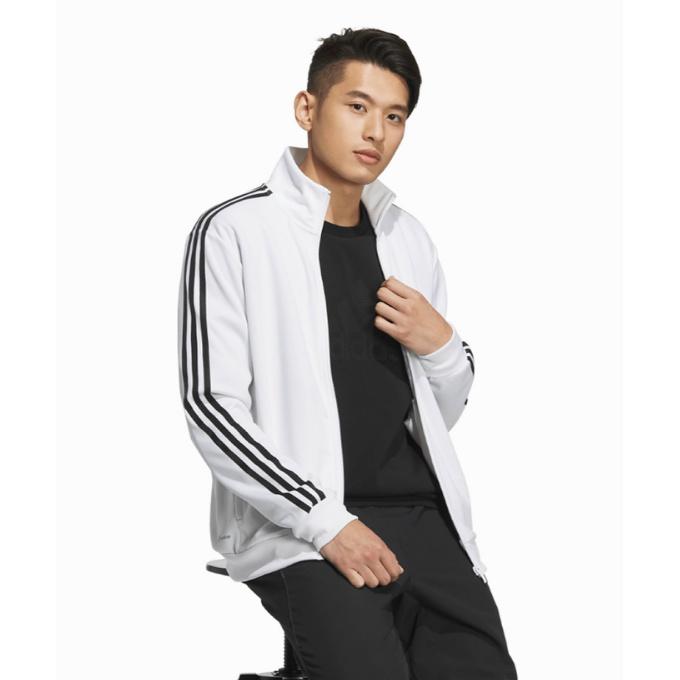 adidas アディダス スポーツウェア ジャージ ジャケット メンズ MH 3ST トラックトップ IA9448 BXF58 : ヒマラヤ ...