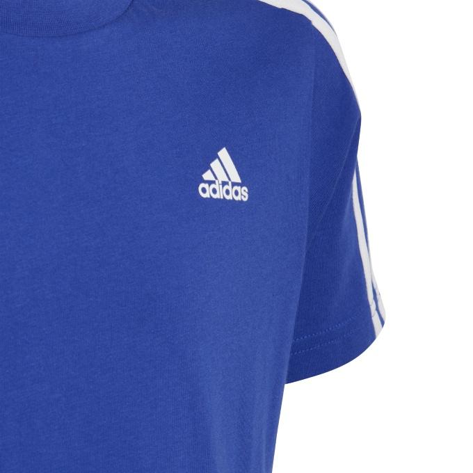 adidas アディダス Tシャツ 半袖 ジュニア エッセンシャルズ スリーストライプス コットン半袖Tシャツ IC0604 ECN59 ...