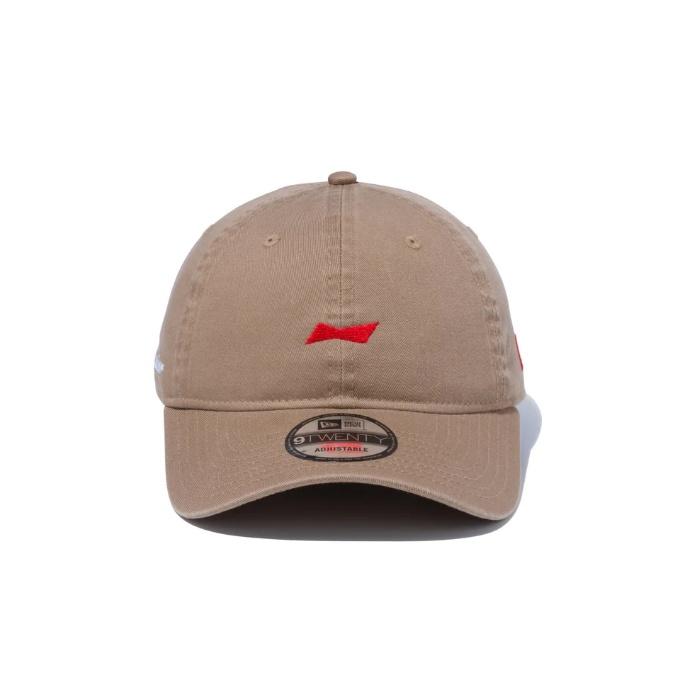 NEW ERA ニューエラ 帽子 キャップ メンズ レディース 9TWENTY Budweiser バドワイザー ボウタイロゴ カーキ ...