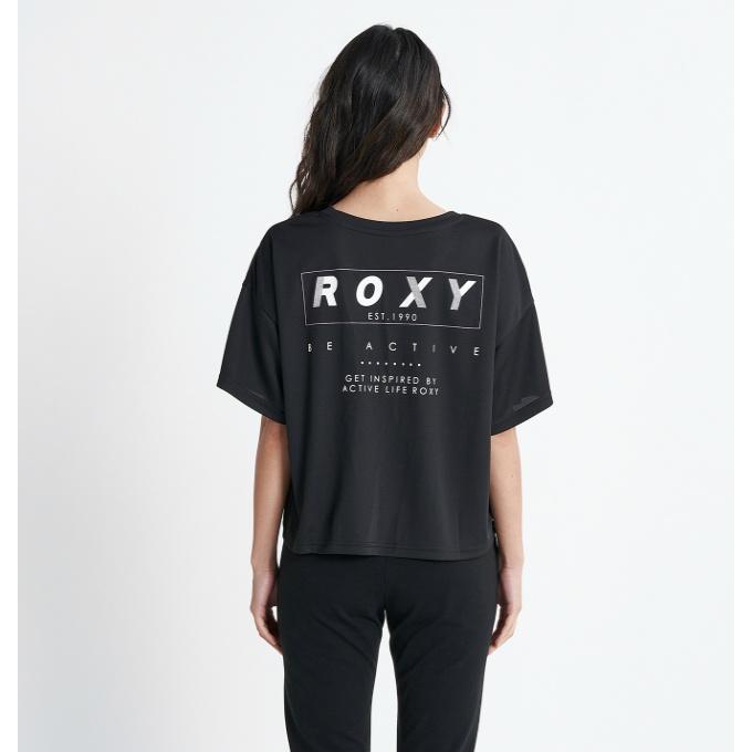 ROXY ロキシー Tシャツ 半袖 レディース 速乾 UVカット クロップドTシャツ UP BEAT TEE RST231545 : ヒマラヤ Yahoo!店 - 通販 - Yahoo!ショッピング