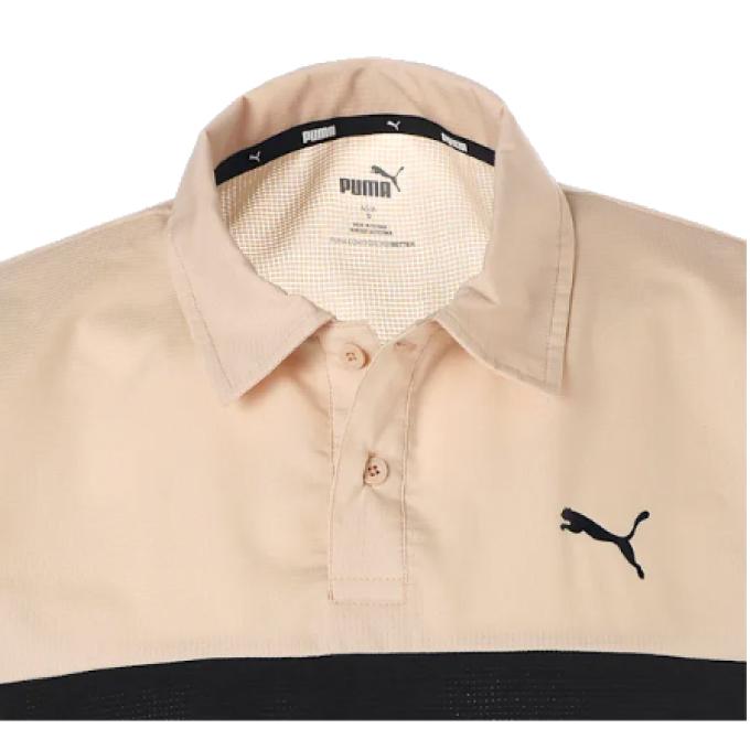 PUMA（プーマ） Tシャツ 半袖 メンズ PPC ウーブン カラーブロック ポロシャツ 674905 PUMA : ヒマラヤ Yahoo!店 ...