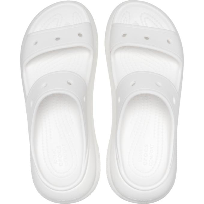 crocs（クロックス） シャワーサンダル クラッシュ CRUSH SANDAL 23.0〜25.0cm 207670-100 レディース ...