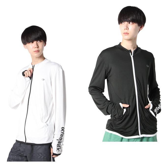 オーシャンパシフィック Ocean Pacific ラッシュガード 長袖 メンズ L/S UVジップアップ 513460 : ...