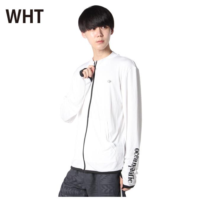 オーシャンパシフィック Ocean Pacific ラッシュガード 長袖 メンズ L/S UVジップアップ 513460 : ...