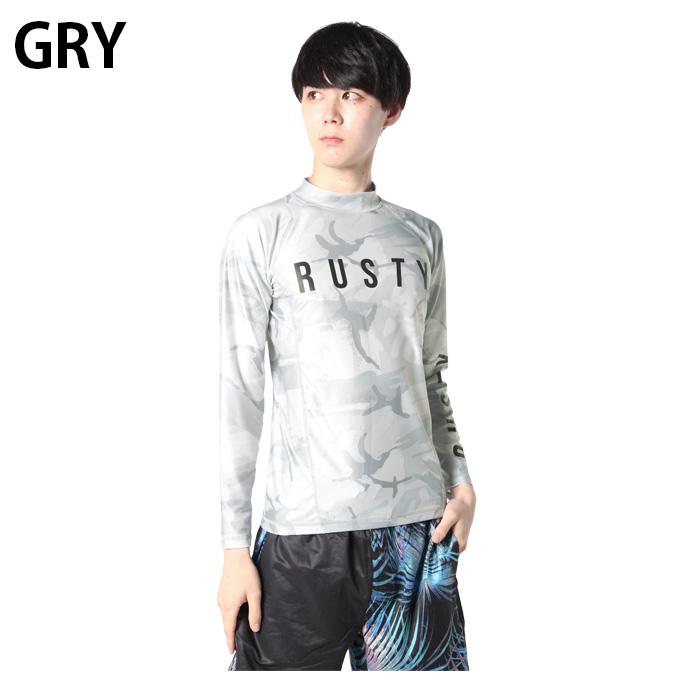 RUSTY ラスティ ラッシュガード 長袖 メンズ L/Sラッシュガード 913485 : ヒマラヤ Yahoo!店 - 通販 - Yahoo!ショッピング