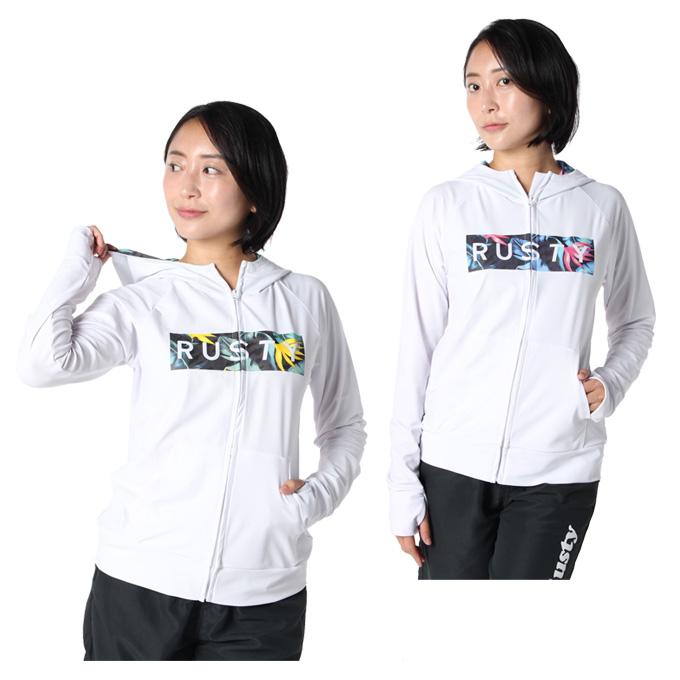 ラスティ RUSTY ラッシュガード 長袖 レディース L/Sラッシュパーカー 923464 : 0000001101965 : ヒマラヤ Yahoo!店 - 通販 - Yahoo!ショッピング