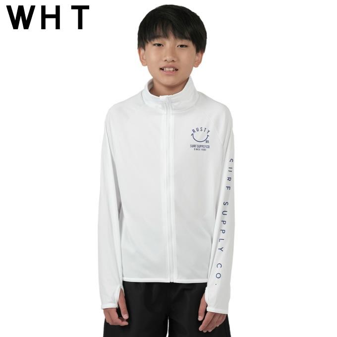 RUSTY（ラスティ） ラッシュガード 長袖 キッズ ジュニア ロングスリーブラッシュトップ 963463 水陸両用 UVカット 日焼け対策 遊泳水着 : ヒマラヤ Yahoo!店 - 通販 ...