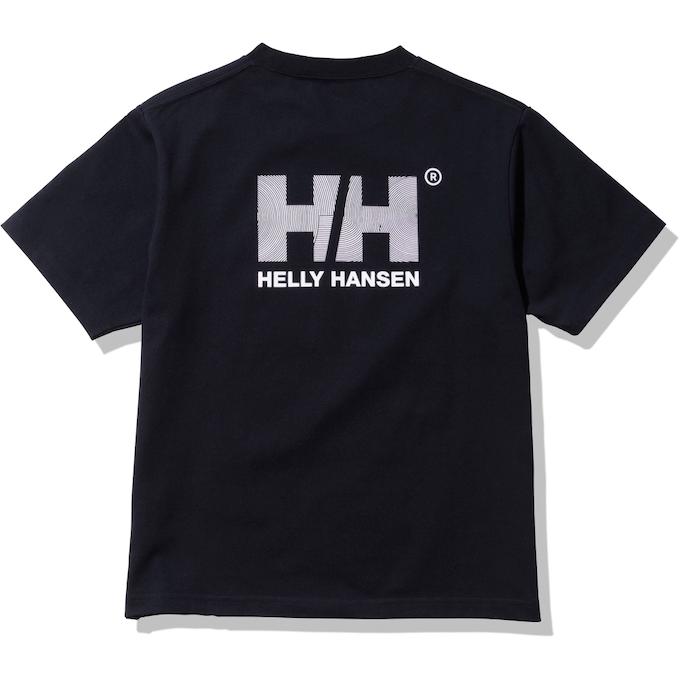 HELLY HANSEN ヘリーハンセン Tシャツ 半袖 メンズ ショートスリーブ HHウェーブロゴティー S/S HH Wave Logo Tee HE62326 K : ヒマラヤ ...