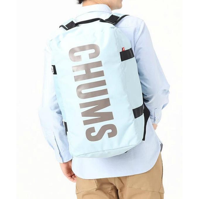 CHUMS チャムス ダッフルバッグ メンズ レディース リサイクルチャムススモール2ウェイボストン CH60-3577 LT.BLUE : ヒマラヤ Yahoo!店 - 通販 - Yahoo ...