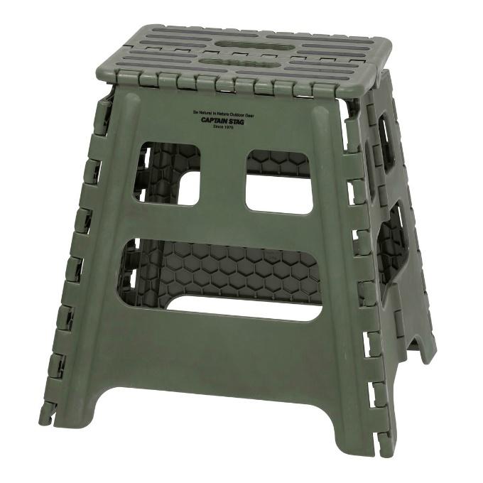 CAPTAIN STAG キャプテンスタッグ 踏み台 フォールディングステップ ハイタイプ UW-1520 : ヒマラヤ Yahoo!店 - 通販 - Yahoo!ショッピング