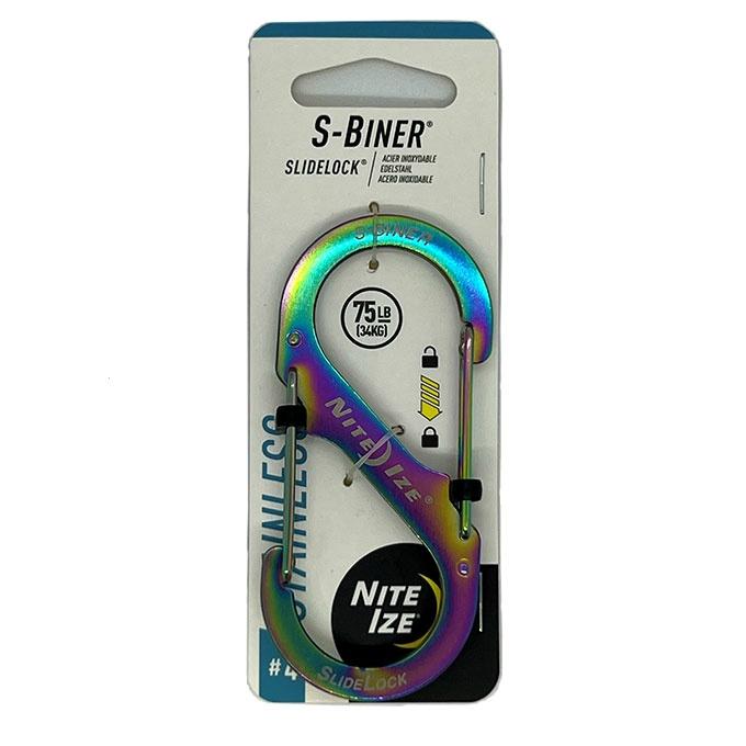NITE IZE ナイトアイズNITEIZE カラビナ S-BINER スライドロック＃4 NI59106 : ヒマラヤ Yahoo!店 - 通販 - Yahoo!ショッピング