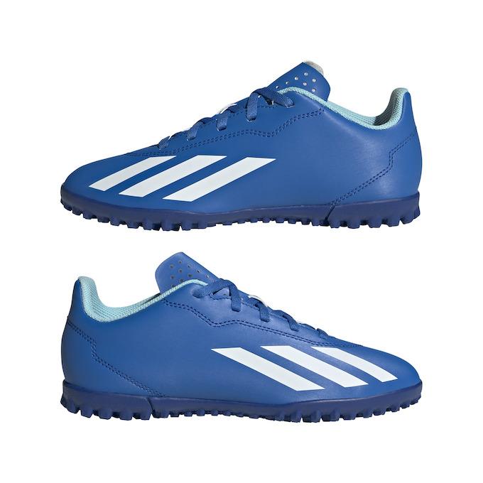 adidas アディダス サッカー トレーニングシューズ ジュニア エックス クレイジーファスト.4 TF J IE4067 LYR22 ...