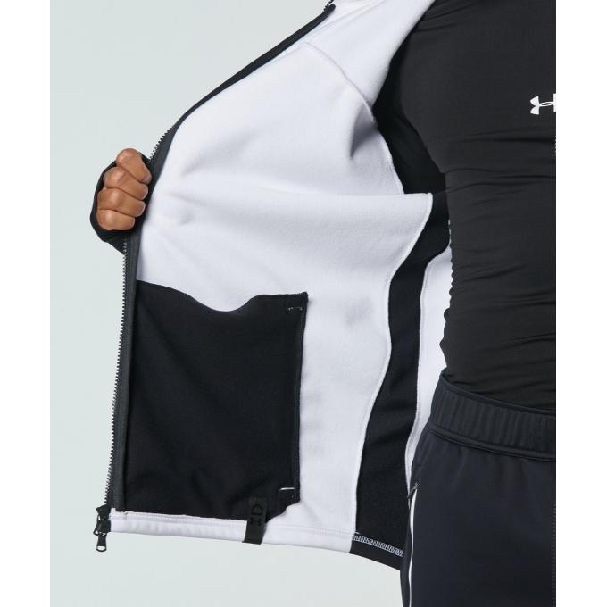 アンダーアーマー 野球 フリース パーカー メンズ UA 3LAYER FULLZIP JACKET 1381251-100 UNDER ...