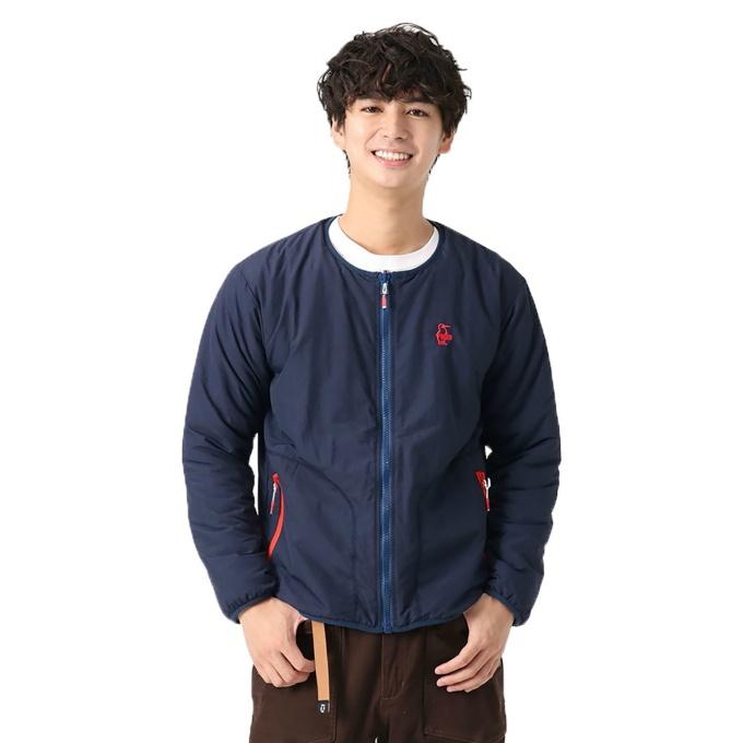 CHUMS（チャムス） フリース ジャケット レディース エルモフリースリバーシブルブルゾン フリースジャケット アウター CH14-1381 Ivory Navy CHUMS : ヒマラヤ ...